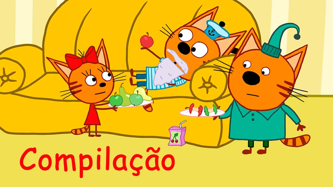 Kid-E-Cats | Compilação de episódios | Cartoons em portugues - YouTube