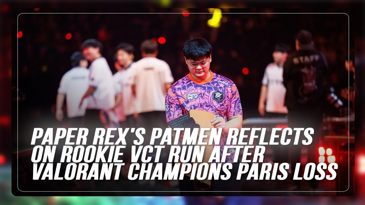 Paper Rex's PatMen reflects on rookie VCT run after VALORANT Champions ...