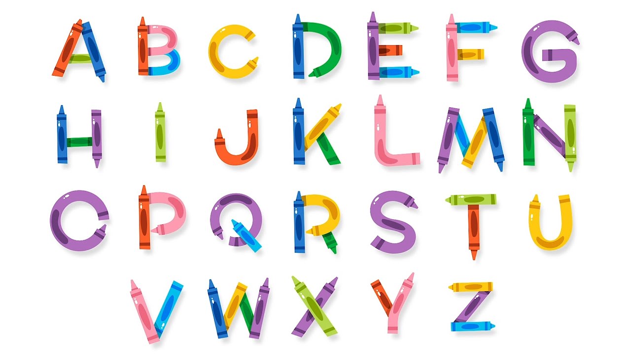 Learn Alphabet and Numbers with Crayons | ABC Songs & Counting to 100 ...