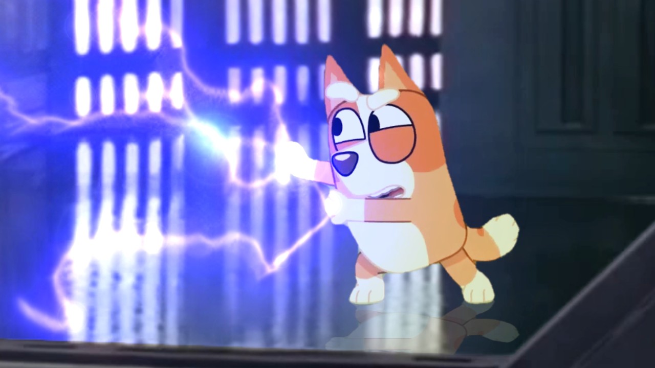 Bluey and Bingo Vs. Darth Vader - YouTube