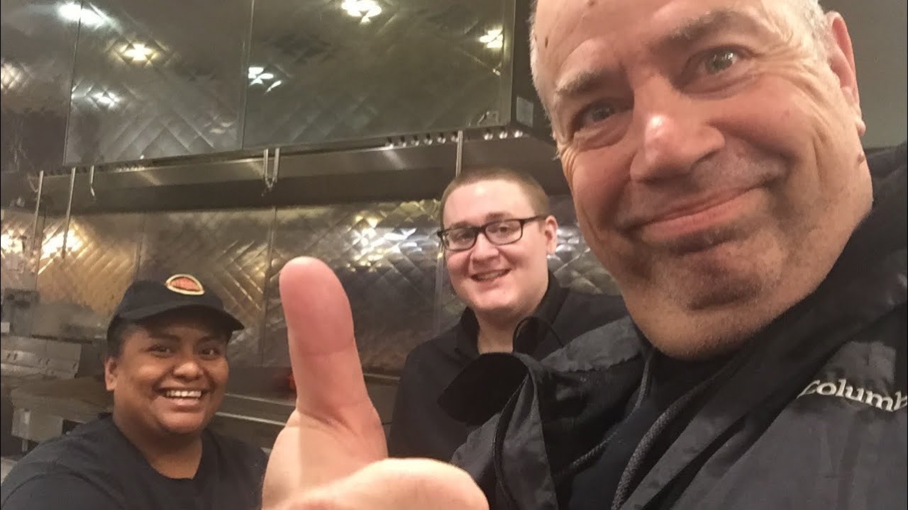 FATBURGER chili cheese fries & chicken tenders - YouTube