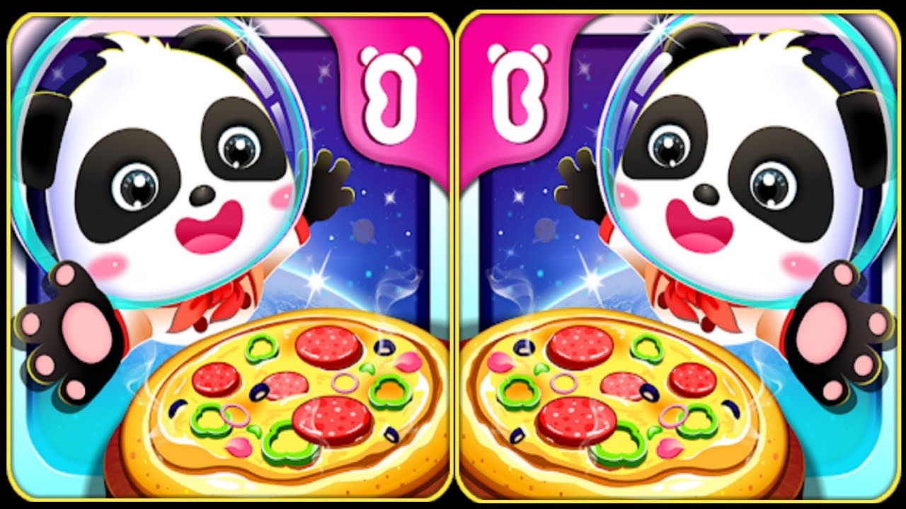 Baby Bus : Robot Kitchen Video | panda kitchen game - panda cooking ...