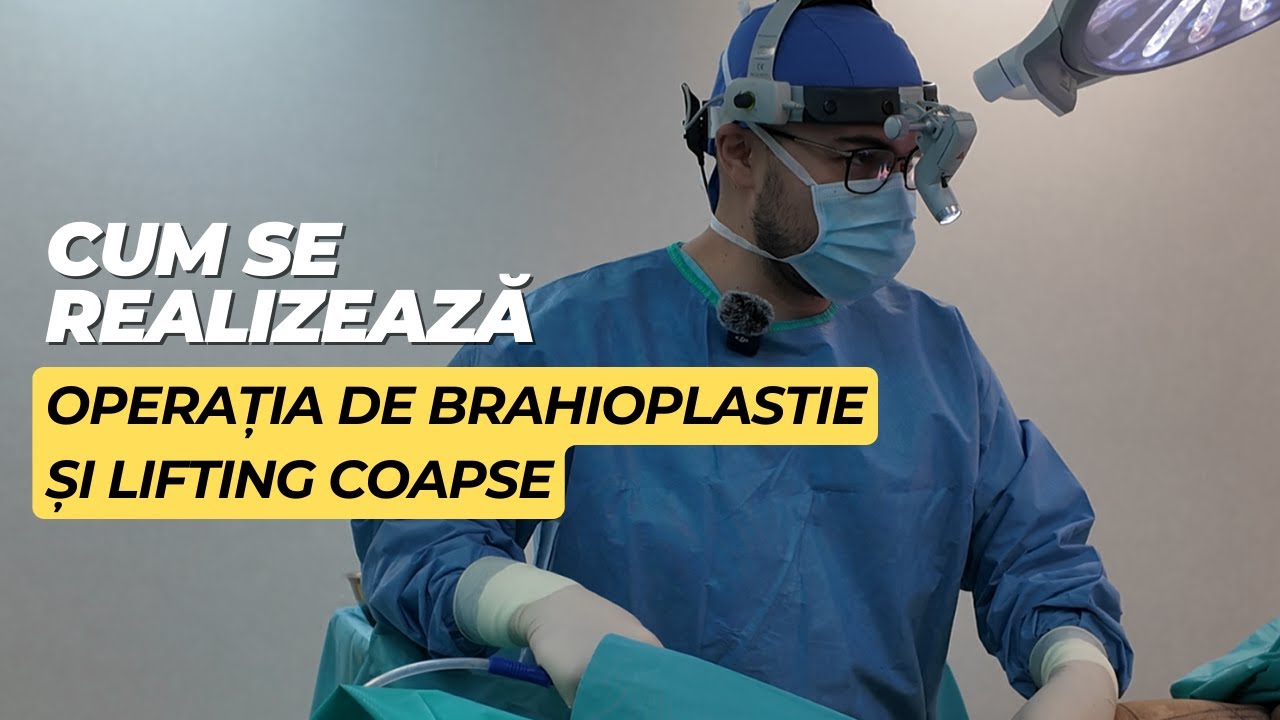 Operația de brahioplastie și lifting coapse/ Brachioplasty and thigh ...