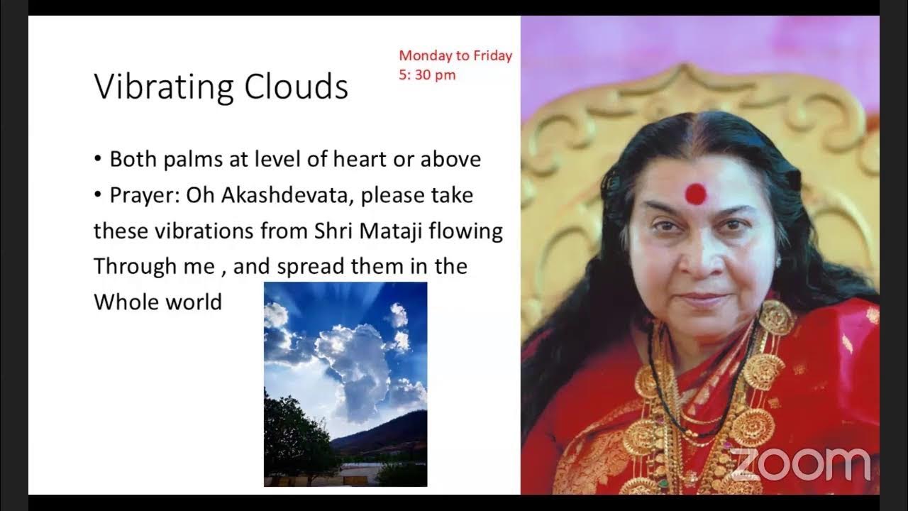 Virat Daily Meditation - 23 Aug 2024 5:30pm vibrating clouds - YouTube
