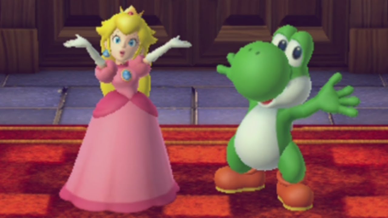 Mario Party 10 - Yoshi vs. Peach - Chaos Castle - YouTube