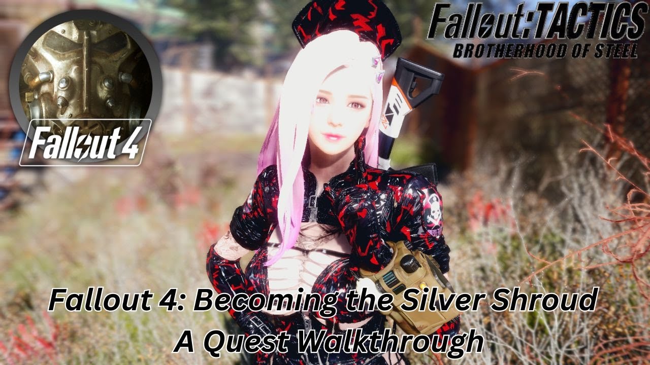 Fallout 4: Becoming the Silver Shroud - A Quest Walkthrough #fallout4 # ...