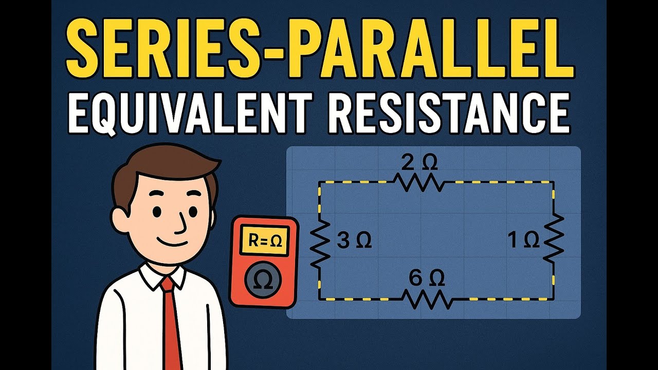 Series Parallel Equivalent Resistance Example 4 | Advanced Circuit ...