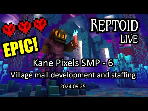 Kane Pixels SMP - 6 - Village mall development and staffing - 2024-09 ...