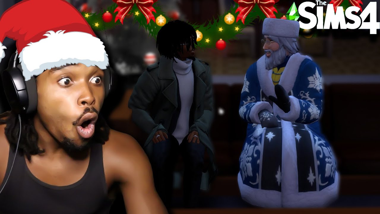 I MET SANTA IN THE SIMS! | THE SIMS 4 (Part 6) - YouTube