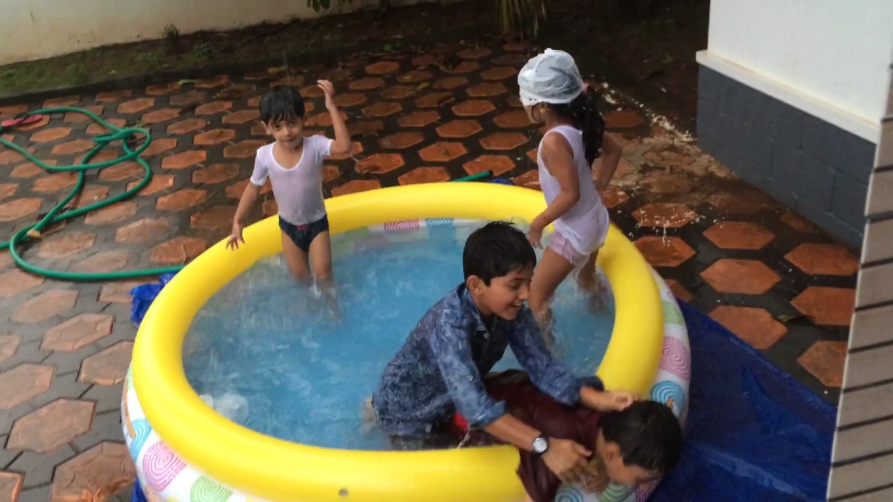 Enjoying Lockdown at Swimming pool - YouTube