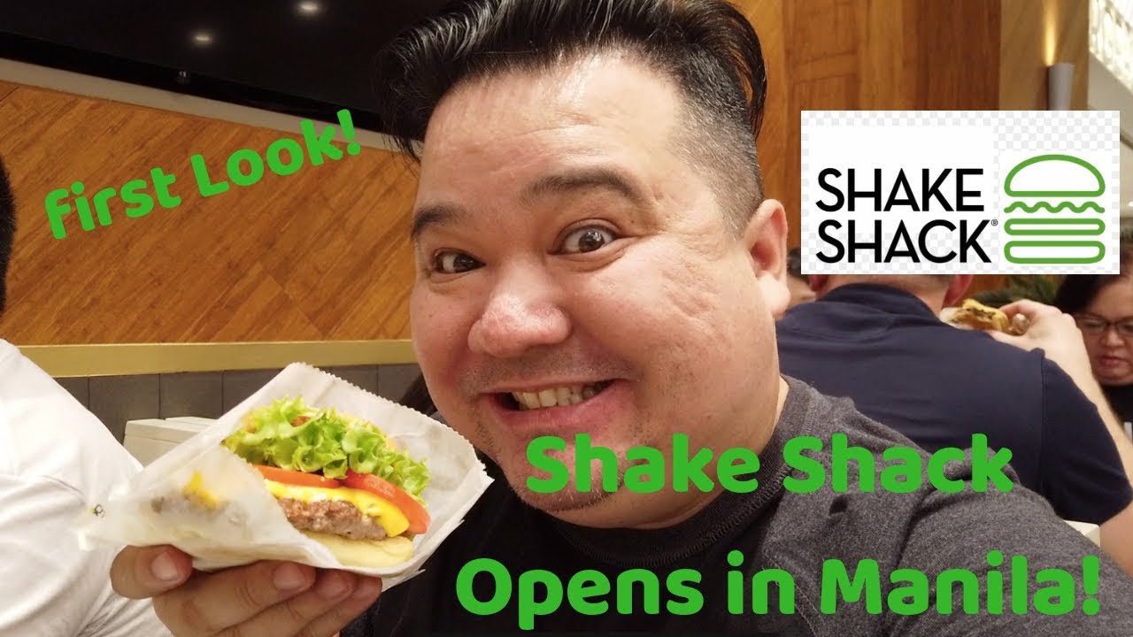 FIRST LOOK AT SHAKE SHACK PHILIPPINES | OPENING ON MAY 10 - YouTube