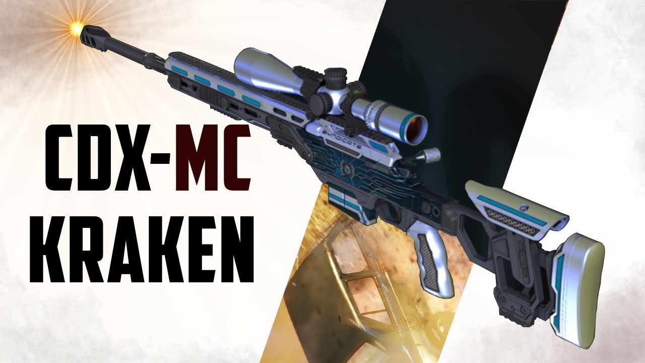Warface CDX-MC KRAKEN - New craftable Sniper Rifle || RU PTS - YouTube
