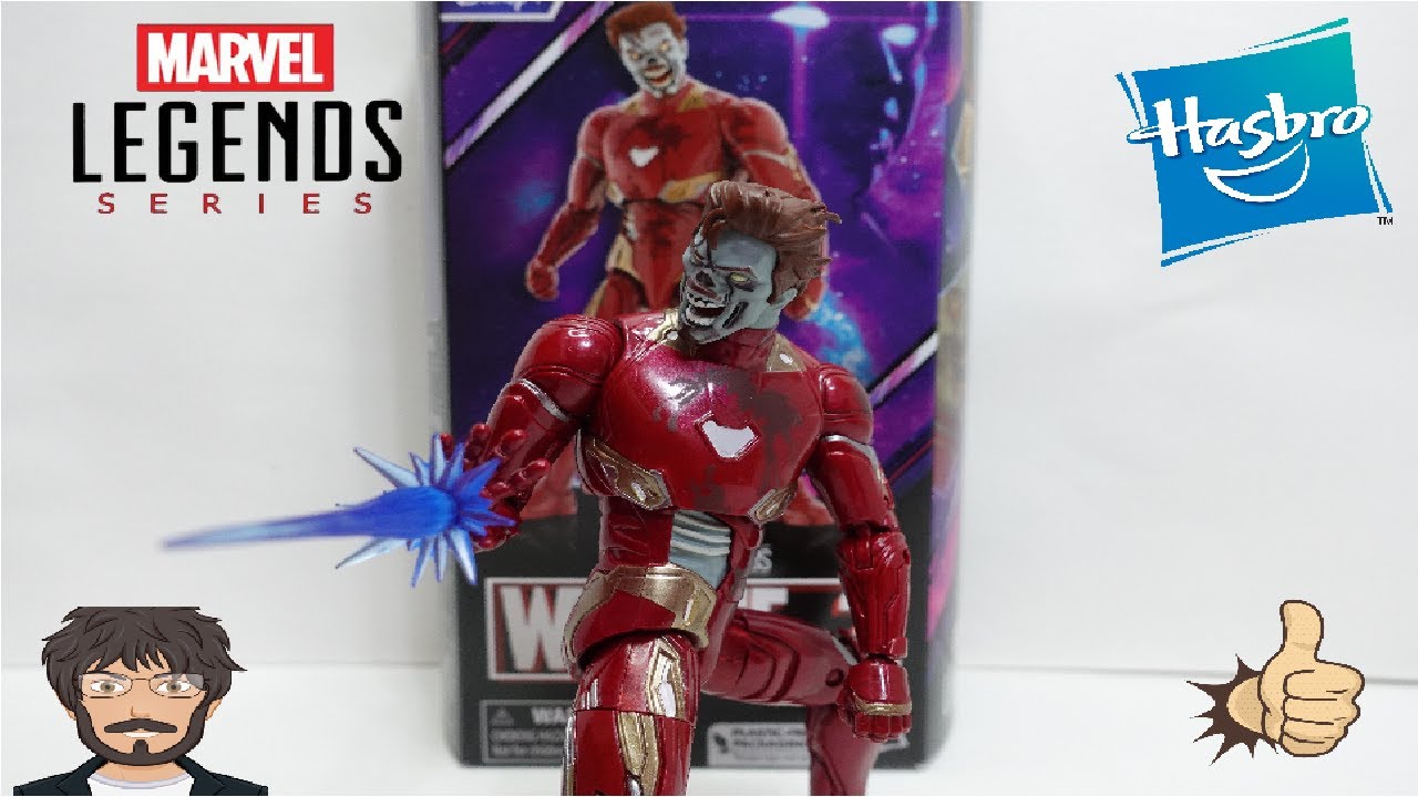 Review Zombie Iron Man What If...? Marvel Legends Hasbro | ESPAÑOL | Q ...