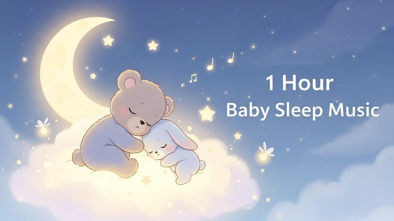 1 Hour Baby Sleep Music – Soothing Lullaby Animation for Deep Sleep ...