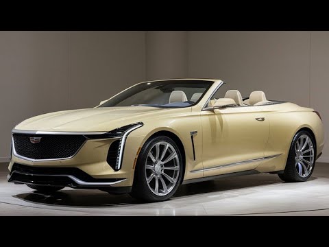 2025 Droptop Cadillac: The Future of Luxury Convertibles - YouTube