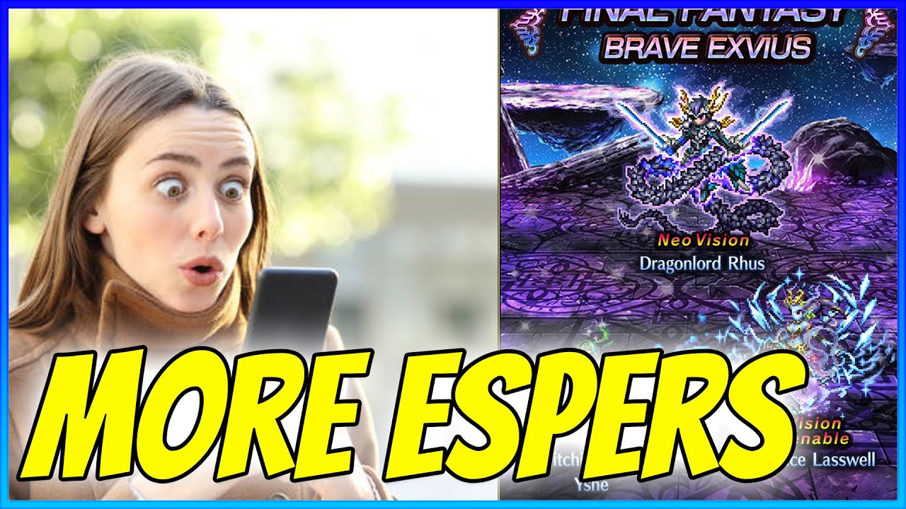 BOTH units get upgraded?! Esper units Rhus & Yshe are here with NVA ...