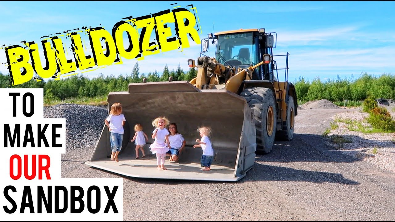 We Got a Bulldozer to Make Our Sandbox (Sandbox 1/4) - YouTube