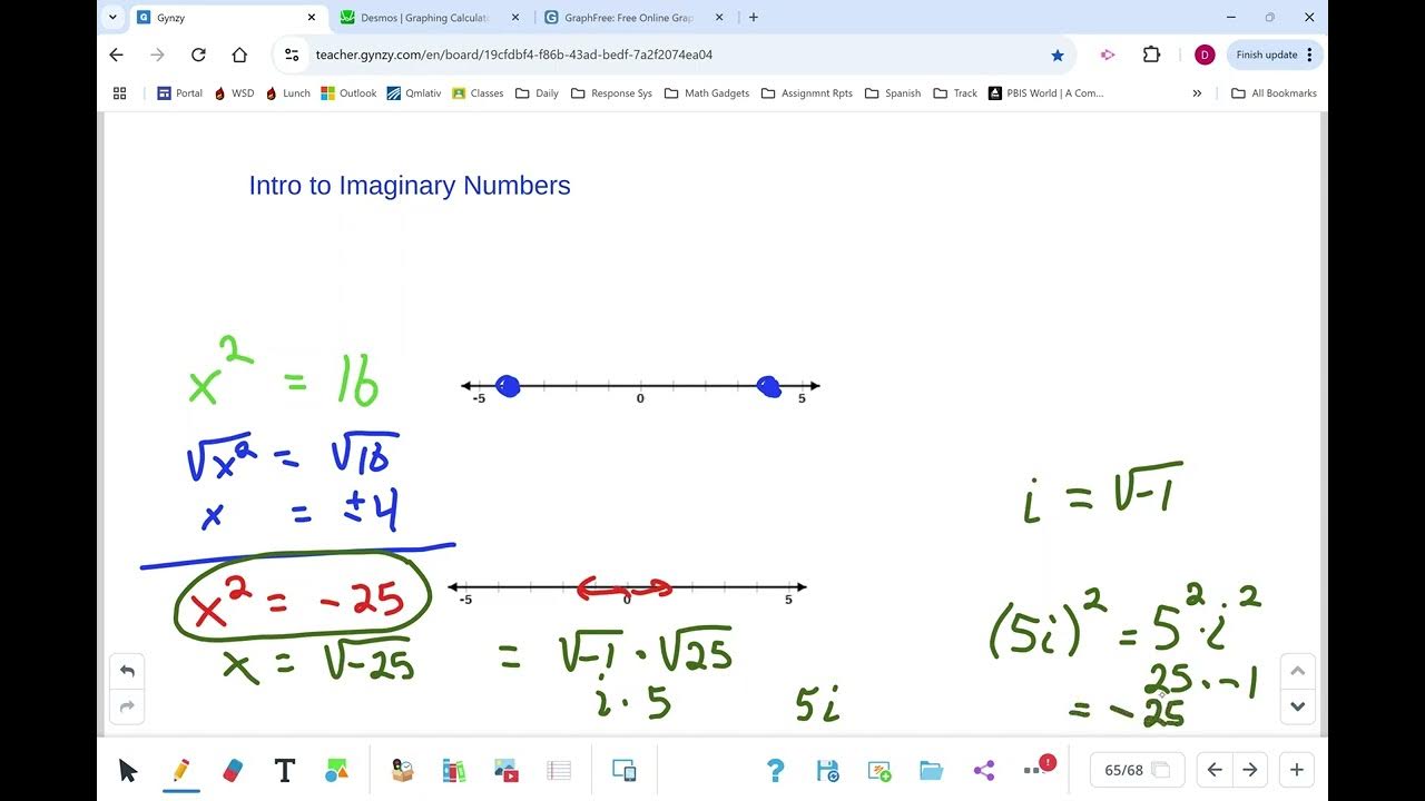 Intro to Imaginary Numbers - YouTube