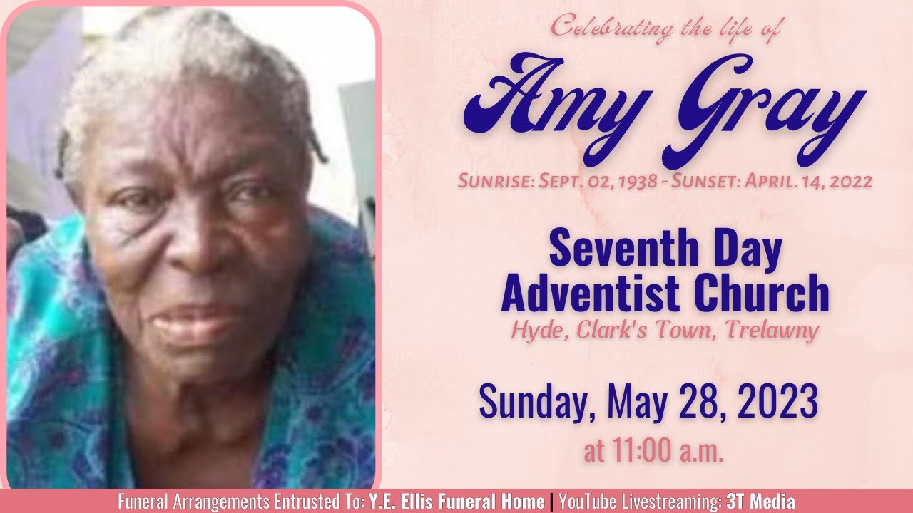 Celebrating the Life of Amy Gray - YouTube