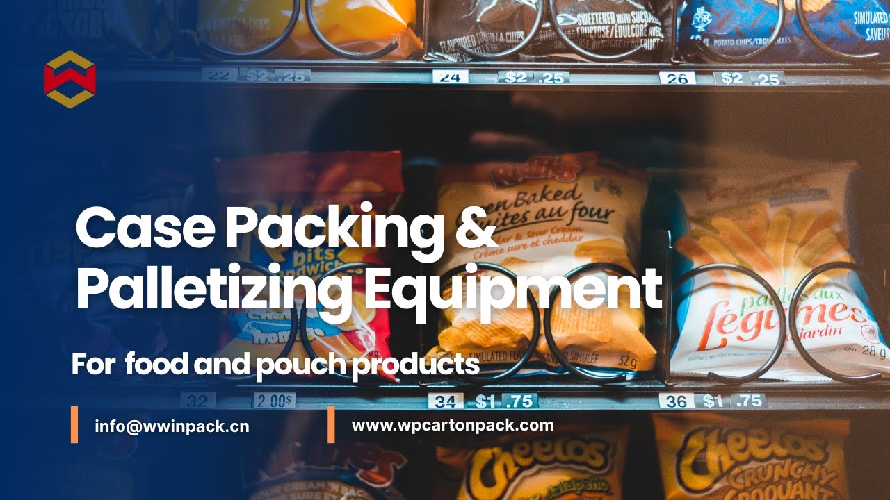 WIN-WIN PACK Case Packing and Palletizing Equipment for Food and Pouch ...