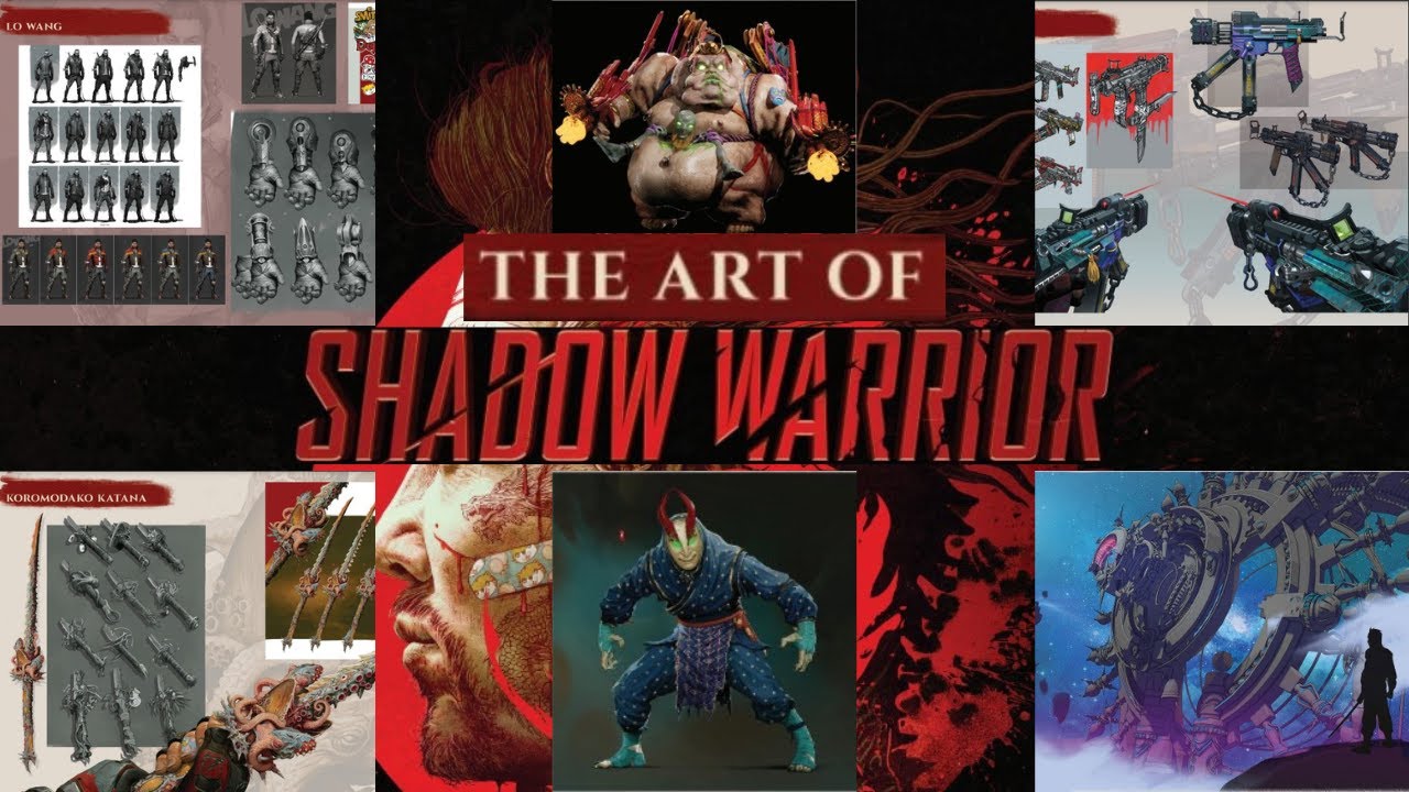 MUST WATCH! Exclusive Artwork of Shadow Warrior 3 - YouTube