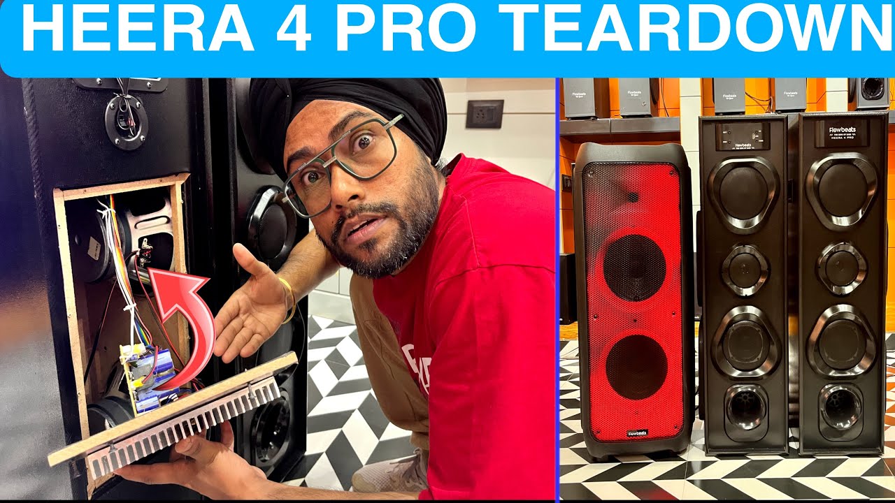 flowbeats heera 4 pro पूरा खोल डाला | heera 5 pro max | home theatre ...
