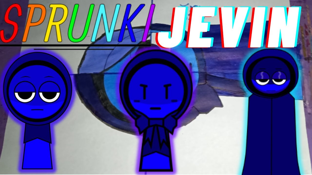 🎨 Sprunki Mod Fusion: Drawing Jevin Across 4 Universes! | BloxArts ...