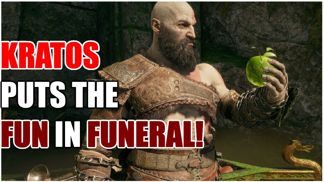 Kratos puts the FUN in FUNERAL! God of War Ragnarok (PS5 Gameplay) 2022 ...