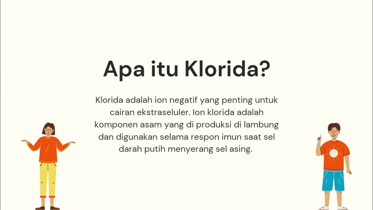Metabolisme Kalium, Natrium, dan Klorida - YouTube