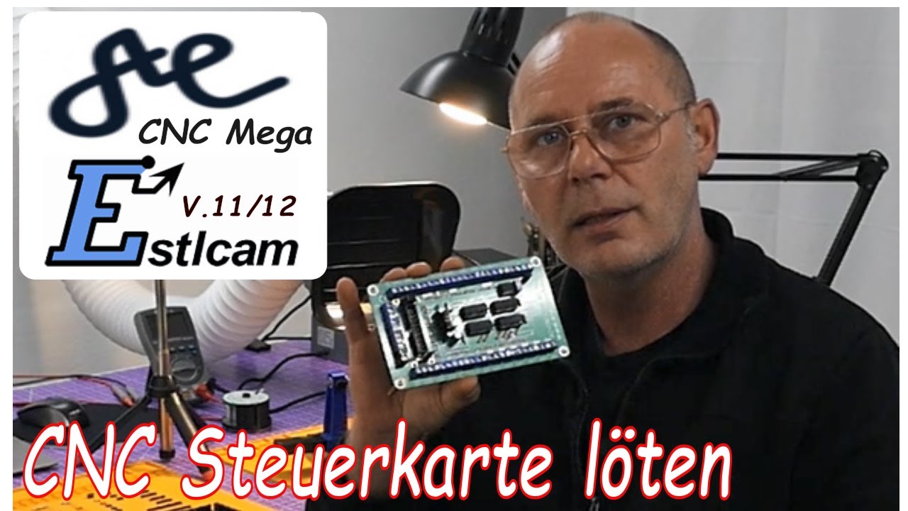 Estlcam Steuerkarte Arduino CLUB Mega 2560 CNC-Shield selber löten ...