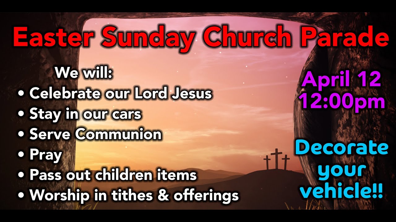 Easter Sunday Service Parade - YouTube