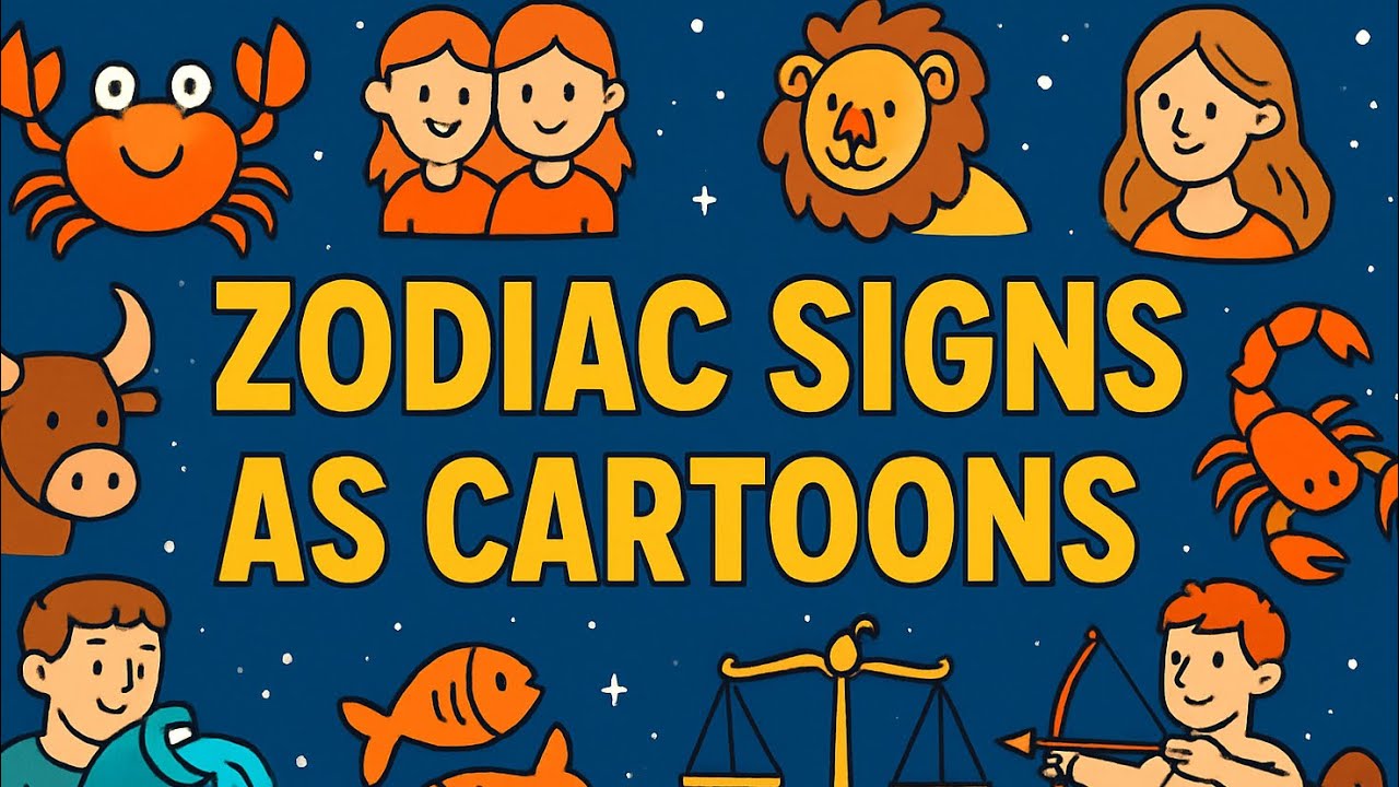 Zodiac Signs As Cartoons - YouTube