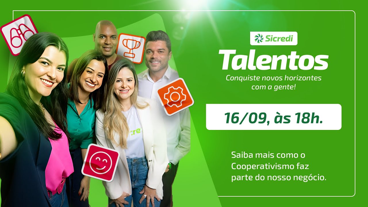 Programa Sicredi Talentos 2024 | Masterclass: Aprenda tudo sobre o cooperativismo! - YouTube