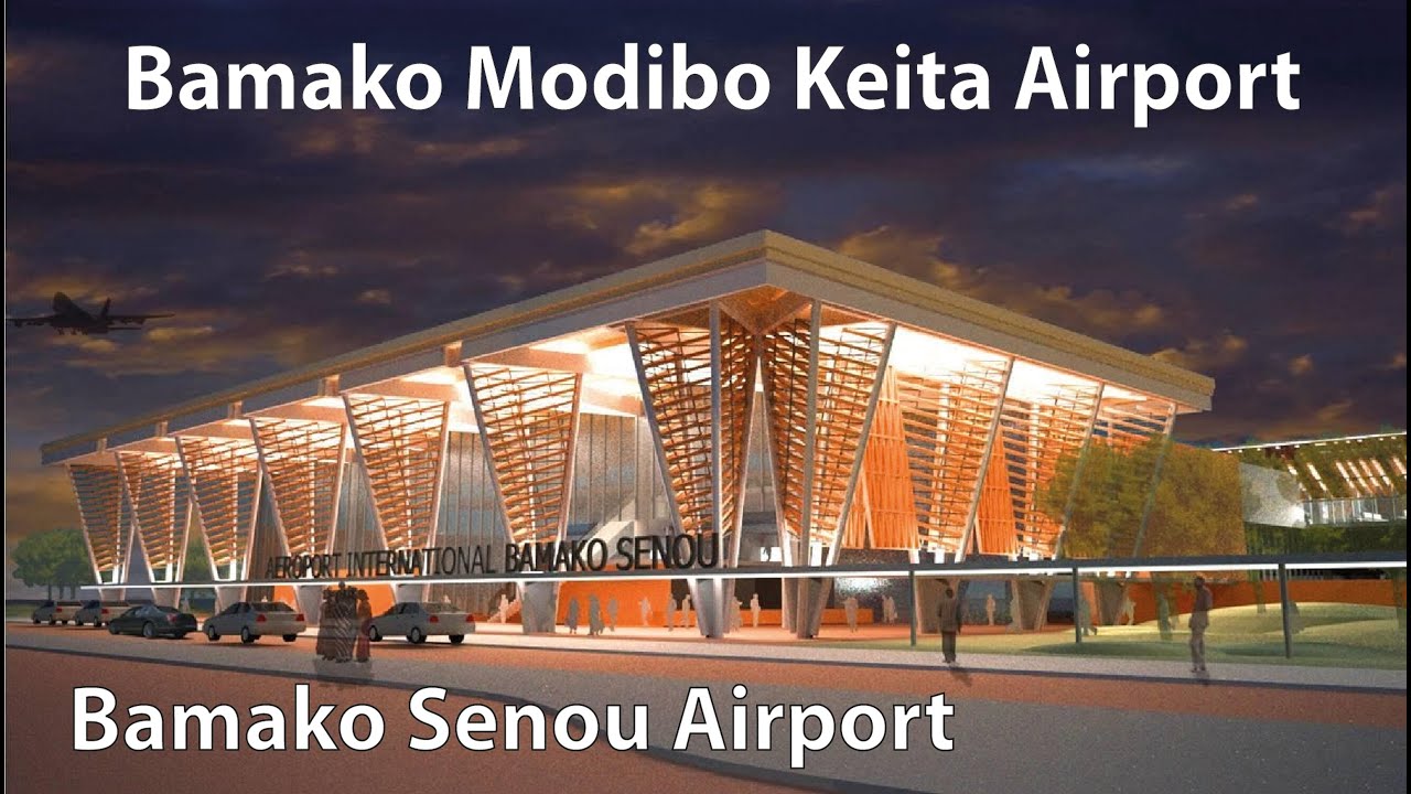 walking tour Bamako Modibo Keita International Airport (Bamako Senou ...