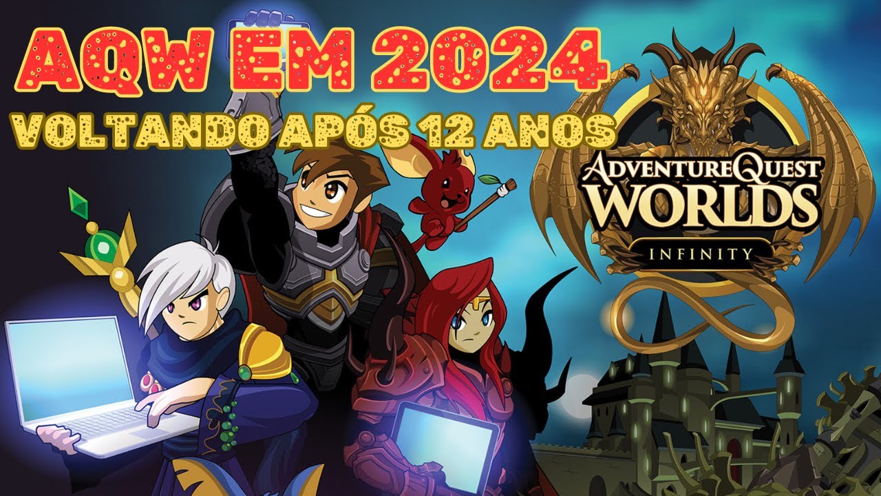 AQ WORLDS - VOLTANDO A JOGAR ADVENTURE QUEST WORLDS DEPOIS DE 12 ANOS ...