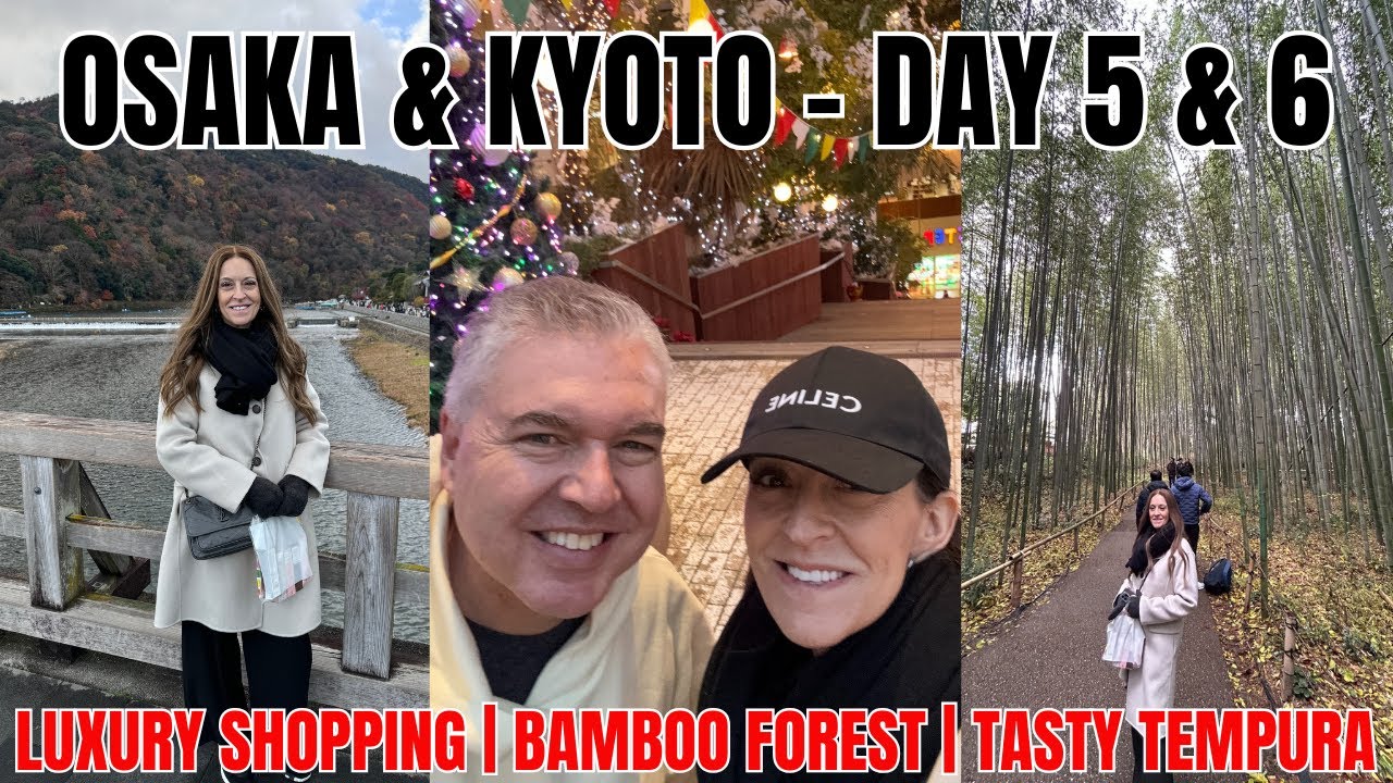 Osaka Street Style & Kyoto’s Bamboo Magic | A Japan Travel Vlog - YouTube