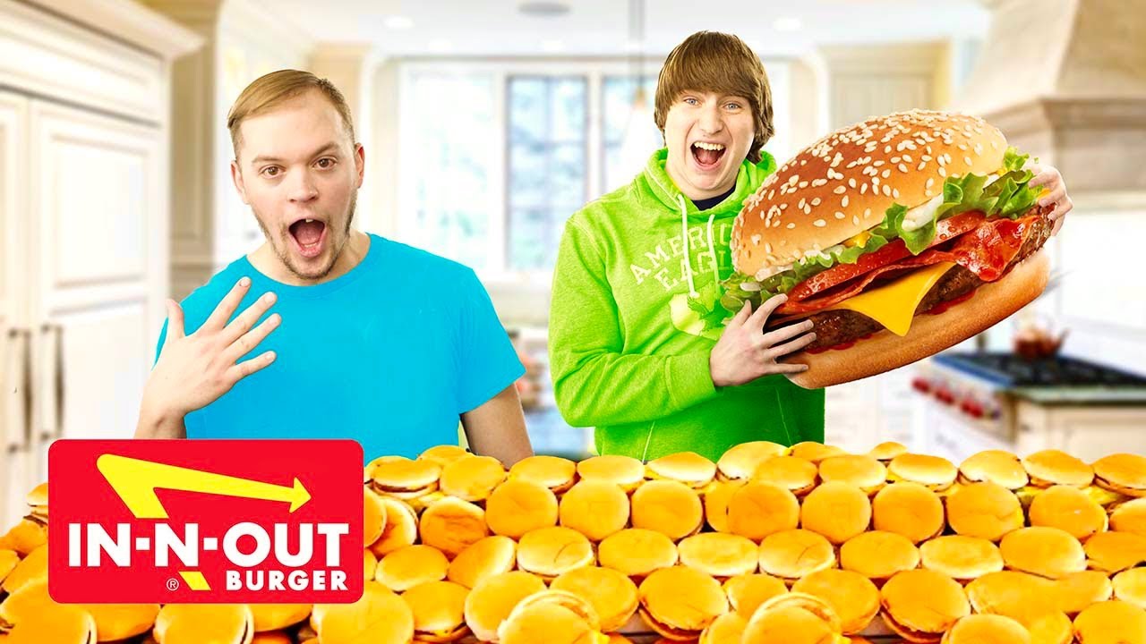 LAST TO Stop EATING In-N-Out Wins $10,000 Dollars **BAD IDEA** - YouTube