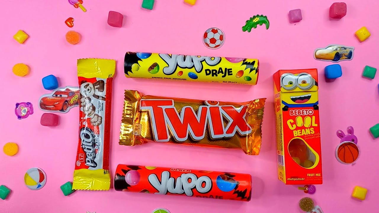 Some sweets ASMRLollipop video | unpacking candies - YouTube