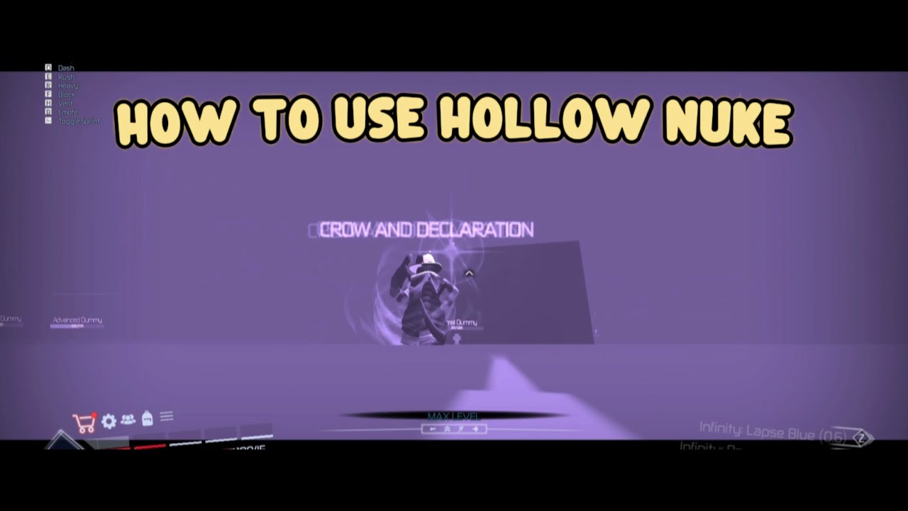 How To Use Hollow Purple Nuke | Jujutsu Infinite - YouTube