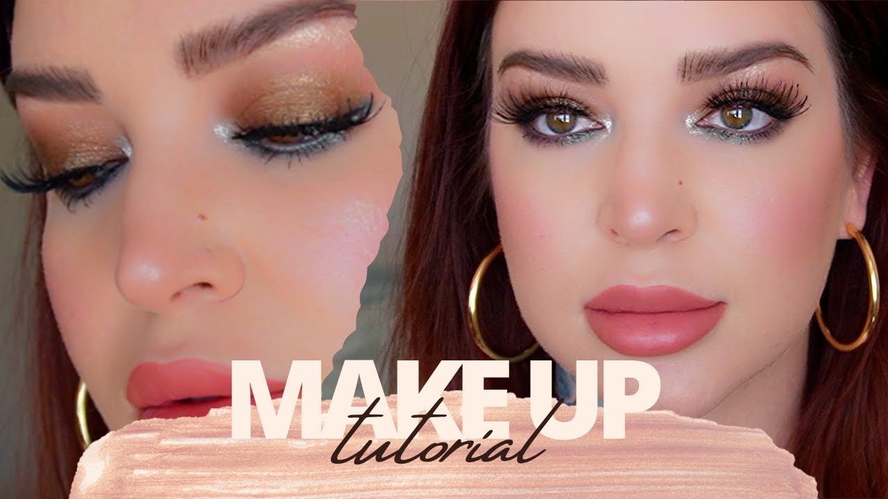 Good Ol' Classic Makeup Tutorial 🪐 Using Too Faced Cosmic Crush Palette + New brushes - YouTube