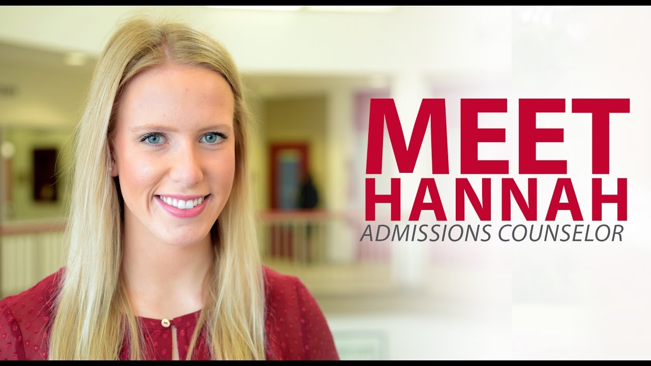 Hannah Sawicki | Admissions Counselor - YouTube