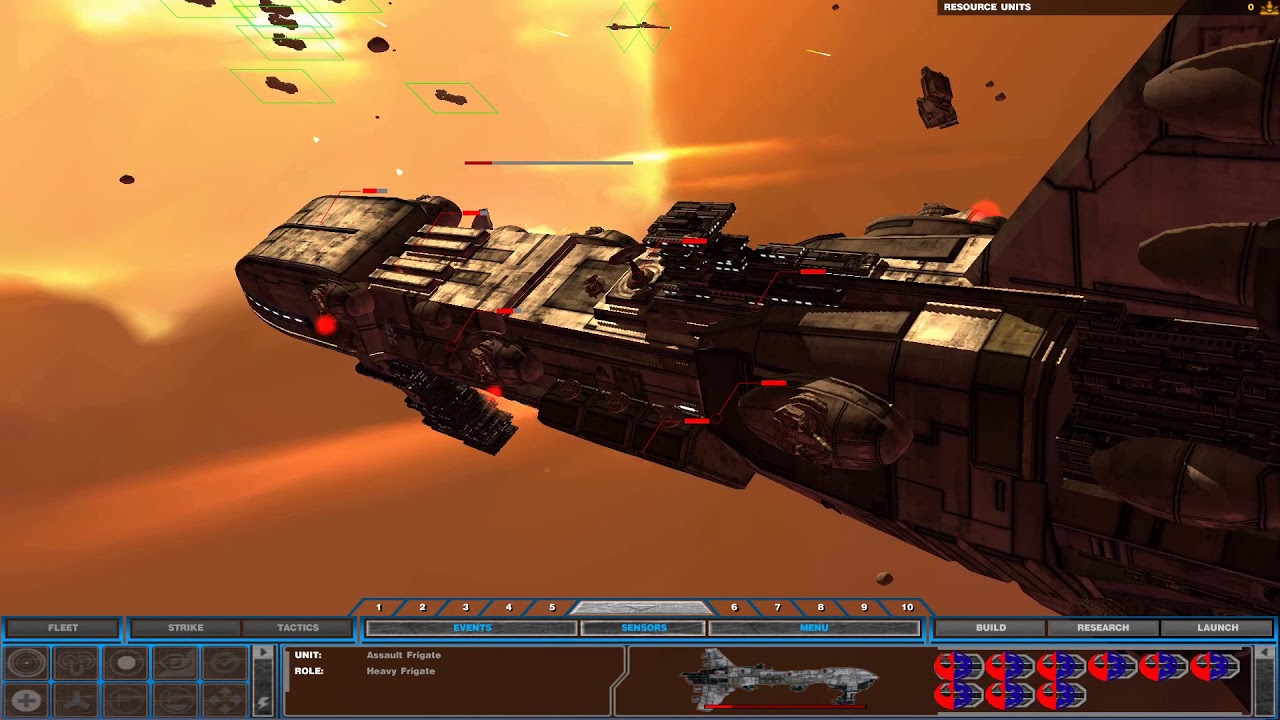 Homeworld 2 Star Wars Warlords Mod Large Battle Part 3 of 5 - YouTube