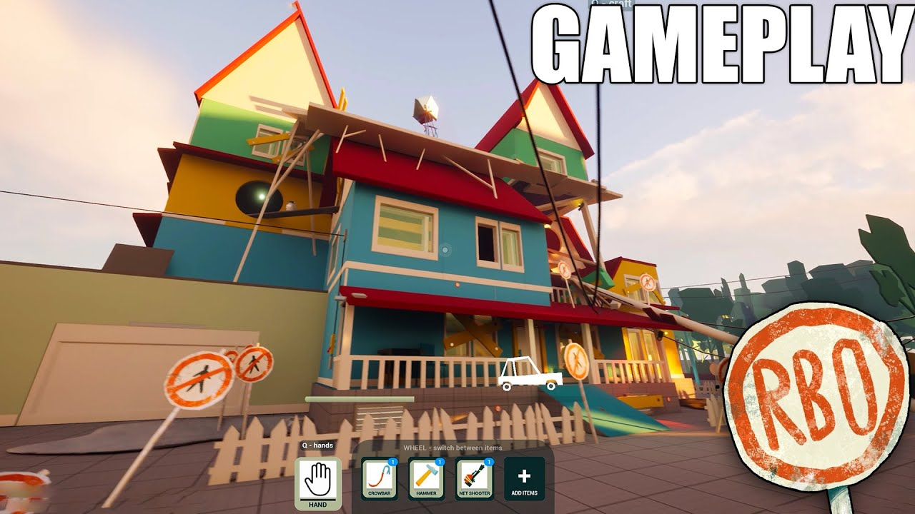 Hello Neighbor RBO Prototype Gameplay - YouTube