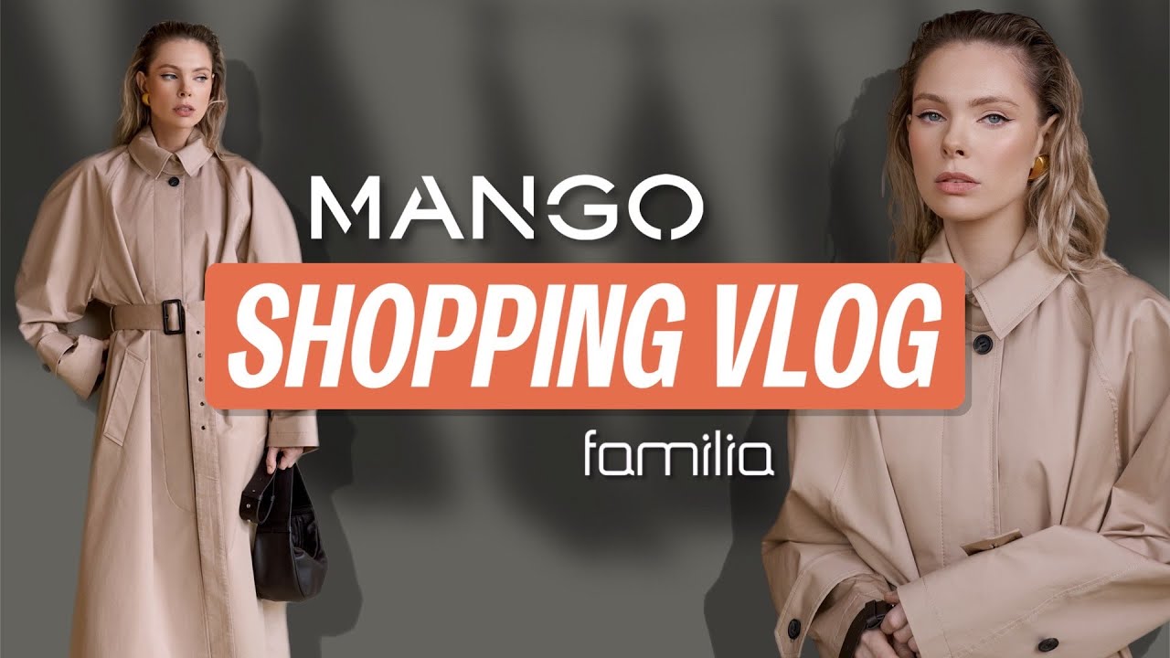 Шопинг влог c примеркой в Mango - YouTube