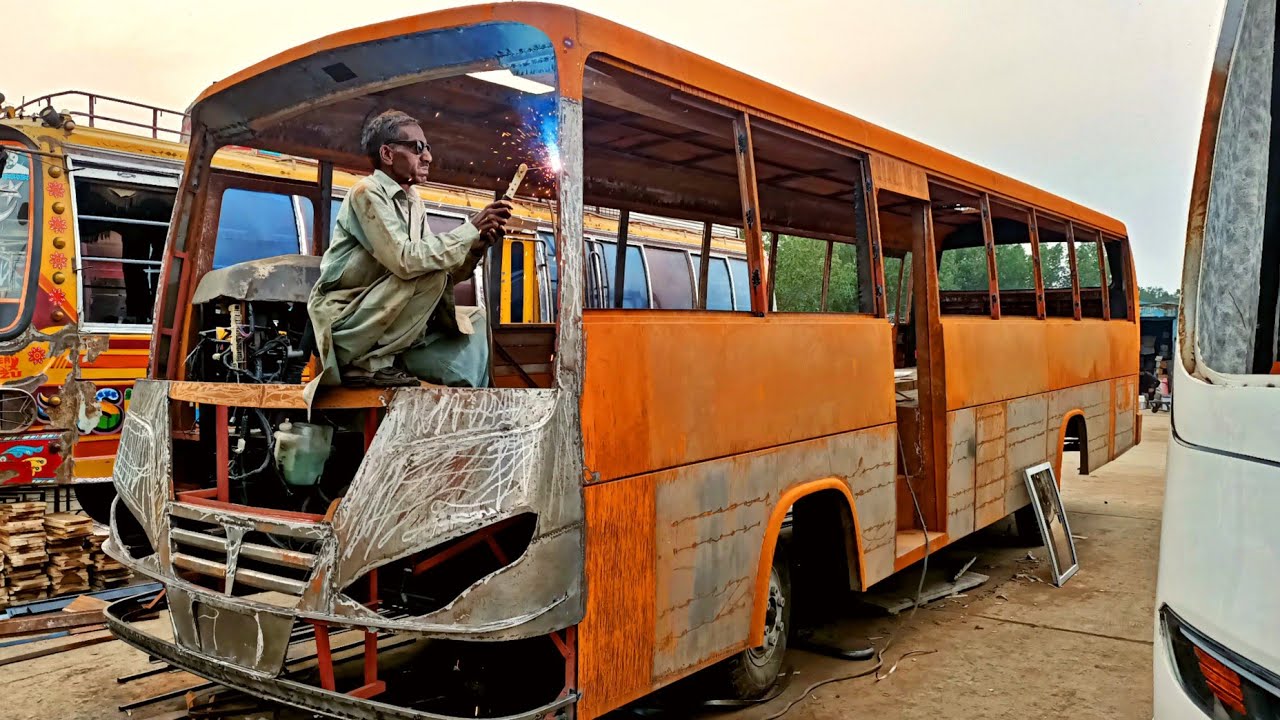 Handmade Hino Bus Manufacturing Proces in Factory | Amazing ...