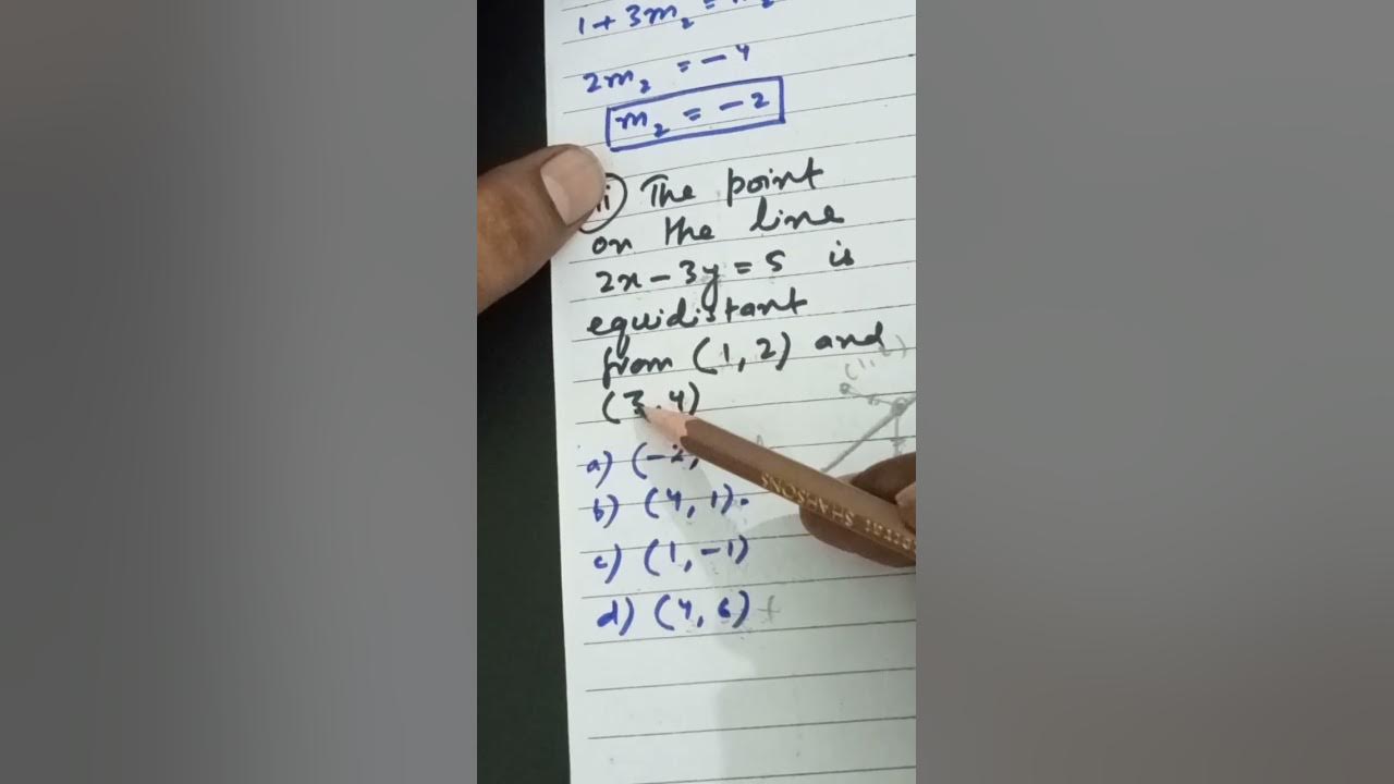 XII MATHS MCQS CHAPTER 7 (part 2) - YouTube