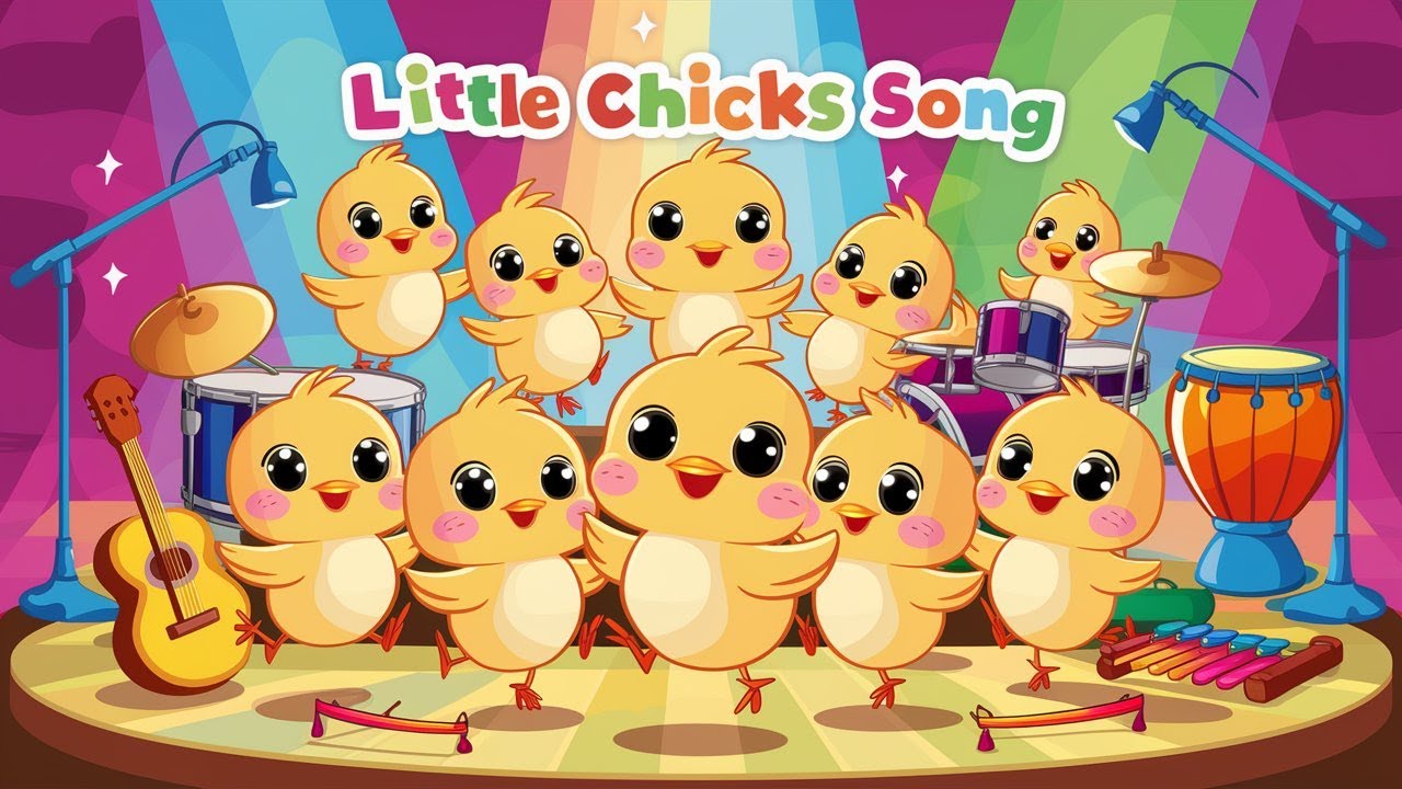 [NEW] 🐤Little Chicks Song | Farm Animal Series Compilation | Nursery ...