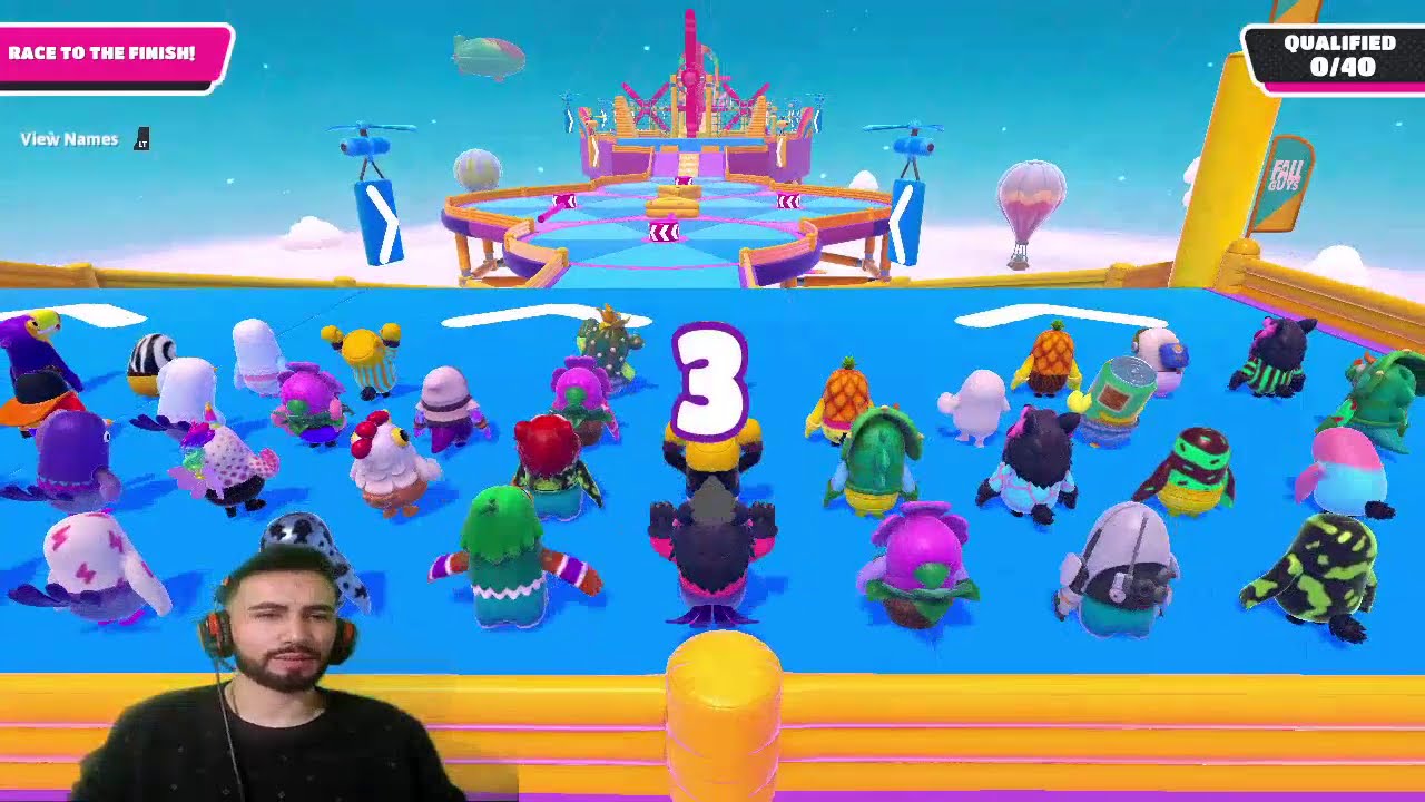 MINIONS CAYENDO (FALL GUYS) - YouTube