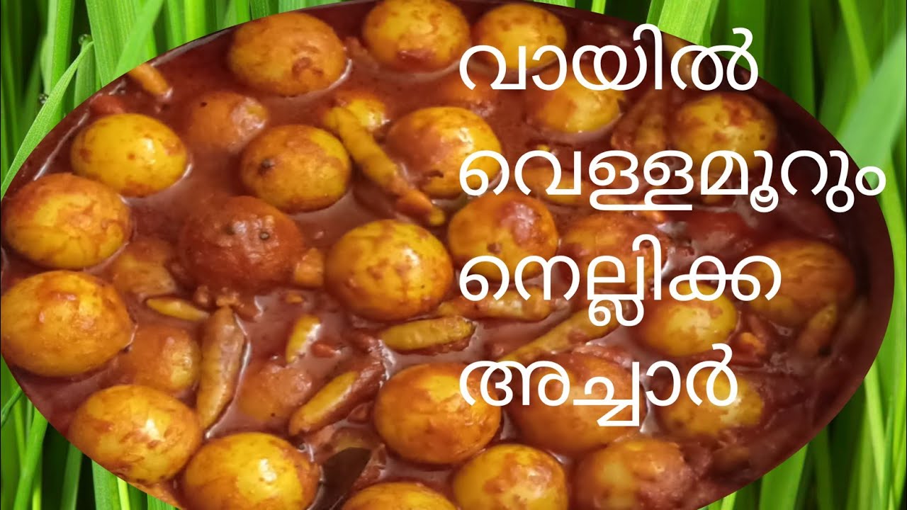 nellikka achar/gooseberry pickle/kerala style nellika achar/Easy food ...
