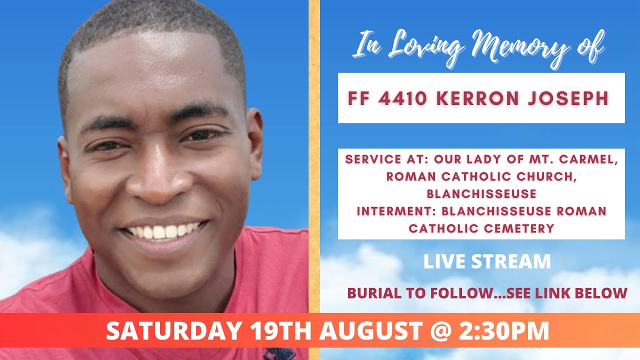 Celebrating the life of FF 4410 Kerron Joseph - YouTube
